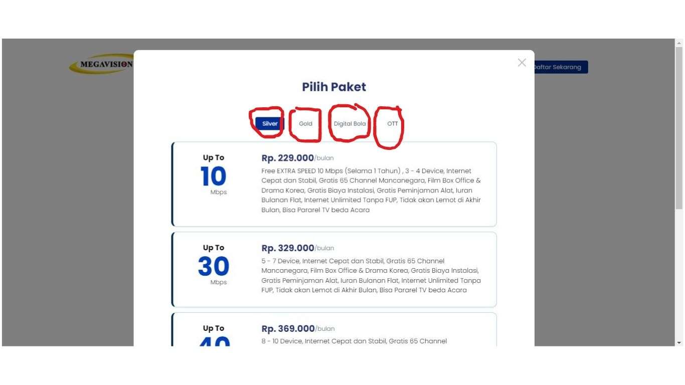 Berapa Harga Internet Megavision? Simak Penjelasan Lengkapnya!