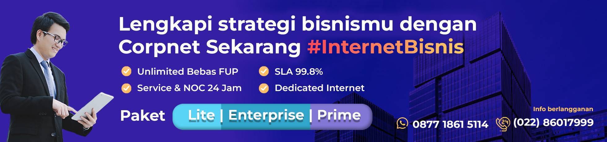 Pilihan Paket Corpnet Untuk Kantor Dan Bisnis!